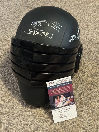 Snake Eyes Modern Icons GameStop Helmet ~ Ray Park & Larry Hama Signed ...