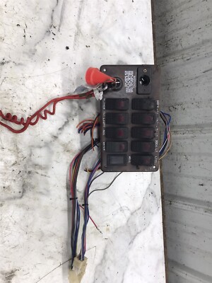 98 Hurricane Fun Deck 201 Boat dash ignition switch control switches ...