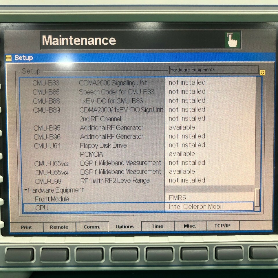 R&S CMU200 Universal Radio Communication Tester - many options | eBay