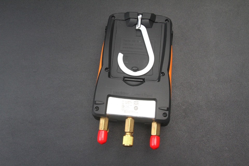 Testo 549 Entry-Level Digital Manifold for HVAC System Refrigeration ...