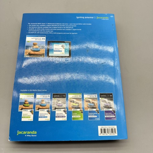 Jacaranda Maths Quest 11 Mathematical Methods VCE Units 1&2 2e ...