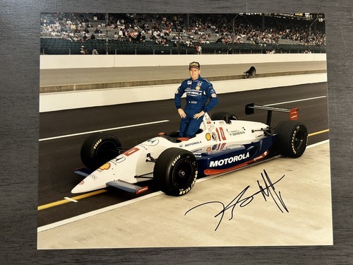 Autographed Mike Groff Indianapolis Indy 500 USAC CART IndyCar Racing ...