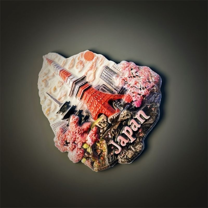 Tokyo, Japan Tourist Souvenir 3D Resin Fridge Refrigerator Magnet GIFT ...