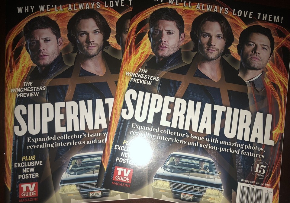 SUPERNATURAL - TV GUIDE SPECIAL (2022) The Winchesters Preview | eBay