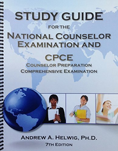 Study Guide for the National Counselor Examination and CPCE by Andrew A ...