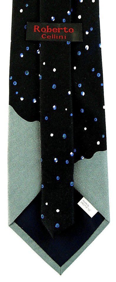 Stars Over Calvary Mens Neck Tie Religious Christian Cross Easter Black ...