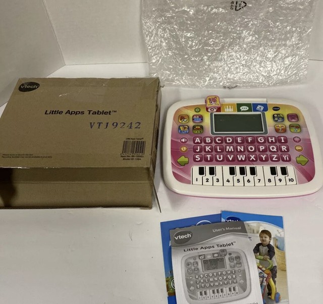 VTech Little Apps Piano Alphabet Learning Tablet Model 1394 for sale ...