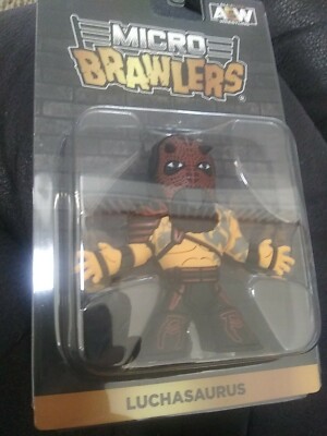 Luchasaurus Killswitch - Micro Brawlers - Pro Wrestling Crate - AEW ...