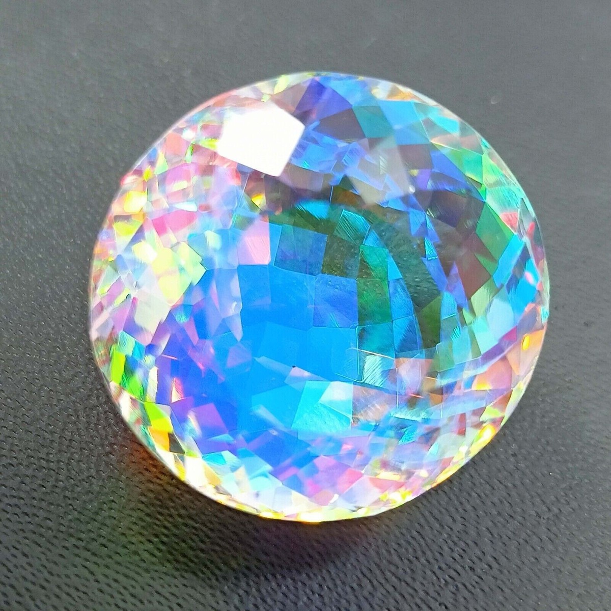 Rainbow Topaz Color