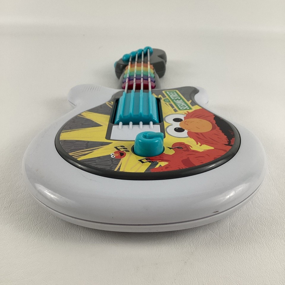 Sesame Street Let's Rock Elmo Guitar Musical Instrument Muppet Toy 2010 ...