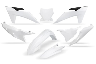 KTM 2023 2024 SX SX-F XC XC-F 125 250 300 350 450 Plastics kit (FITS 23 ...