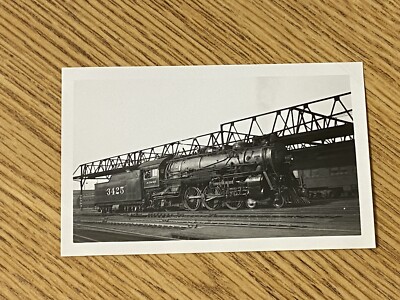 Santa Fe Railway Steam Engine Locomotive 3425 Vintage Photo ATSF | eBay