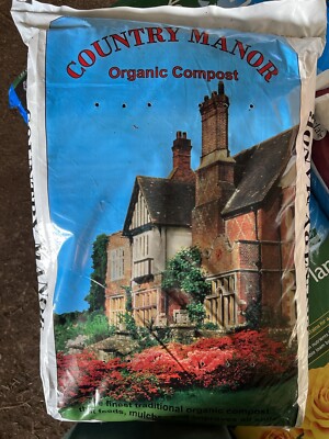 SHREDDED HORSE MANURE compost COUNTRY MANOR bag mulch soil conditioner ...