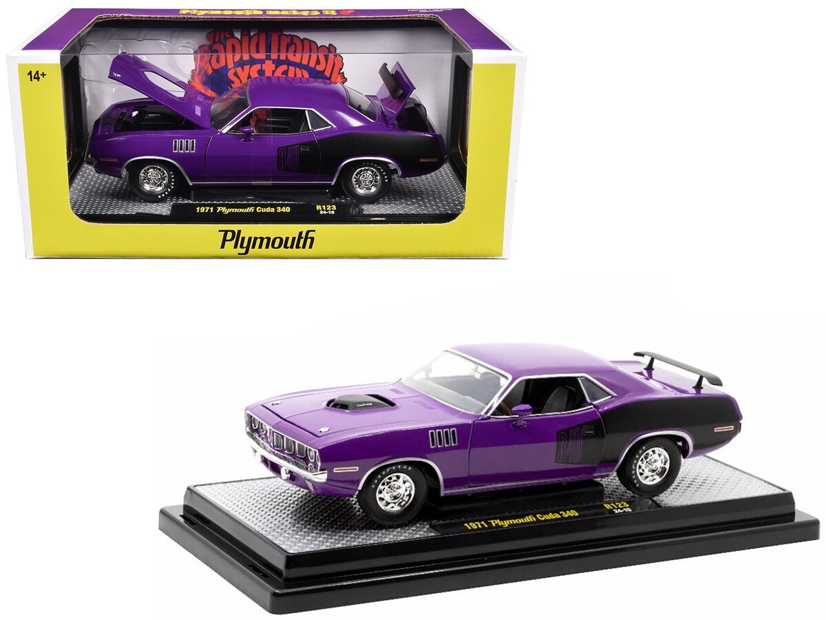 Hemi Cuda Roxo