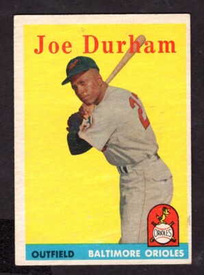 1958 TOPPS JOE DURHAM CARD NO:96 NEAR MINT CONDITION | eBay