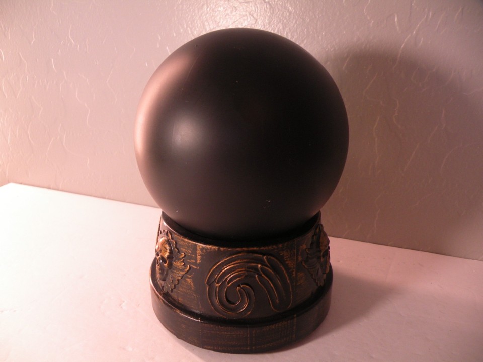 2016 Gemmy Halloween Talking Animated Crystal Ball Eyeball Motion ...