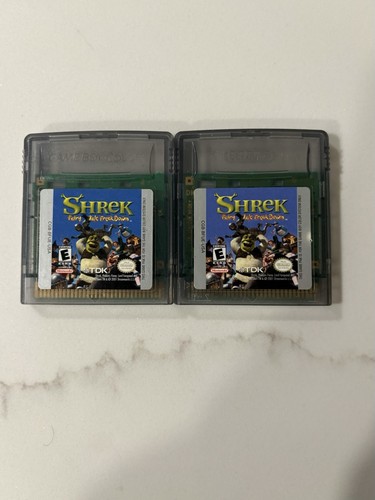 Shrek Fairy Tale FreakDown (Nintendo Game Boy Color GBC Authentic ...