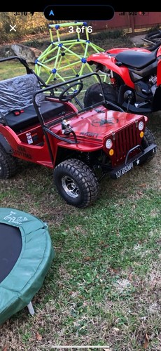 X-PRO Ranger 125 Mini Jeep Go Kart 125cc Gas Powered 4 Stroke Zongshen ...