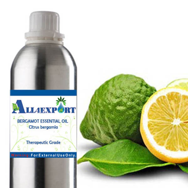 Pure Bergamot Essential Oil Citrus Bergamia Natural Herbal Fragrance