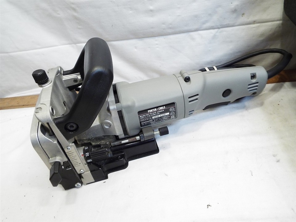 Nice Porter Cable mod 557 Plate Joiner Biscuit Tool w/Case 7.5A 10000 ...