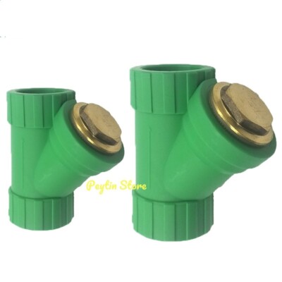 1Pc Green Y Type PPR Filter 20 25 32 40 50 63 Water Pipe Filtration ...