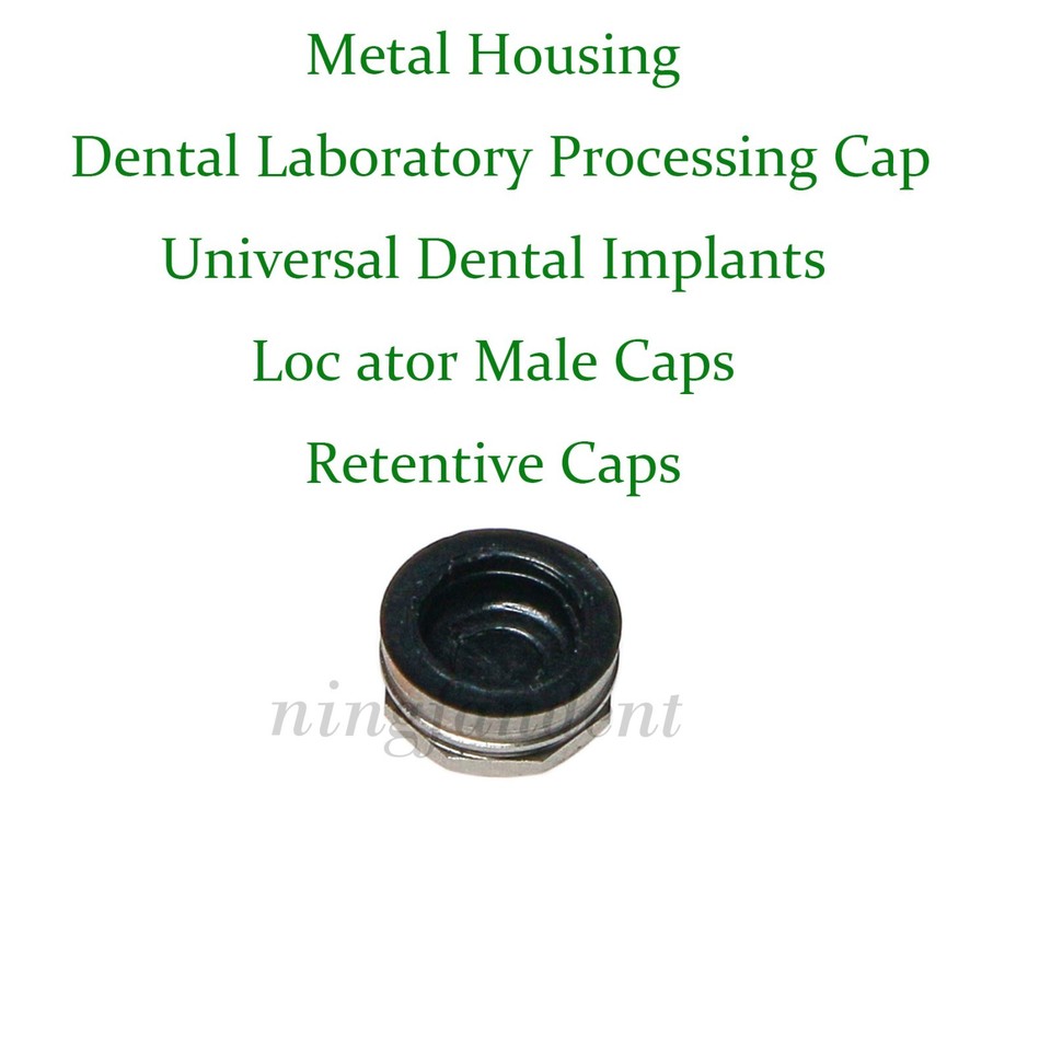 US Dental Attachment Overdenture Locator Retention Cap Male Cap Inserts ...