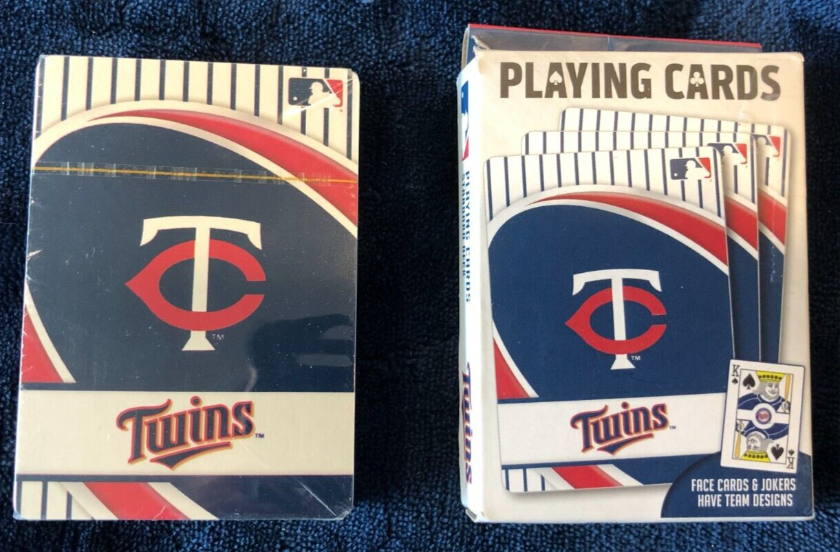 Minnesota Twins Major League Baseball Playing Cards MasterPieces - New ...