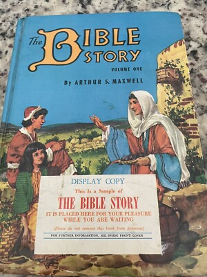 The Bible Story - Volume 1 by Arthur Maxwell - Display Copy (1975 ...