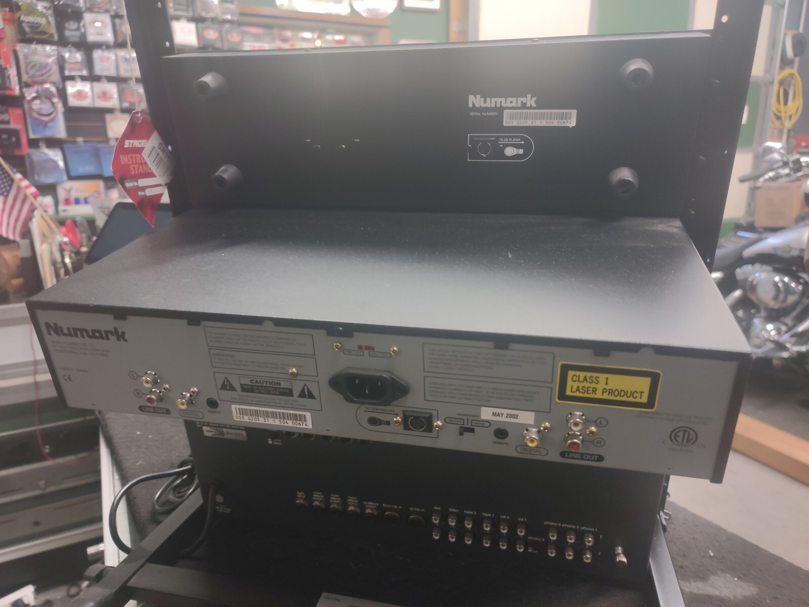 Numark CDN33 DJ Dual CD Player with biamp 5001 mixer | eBay