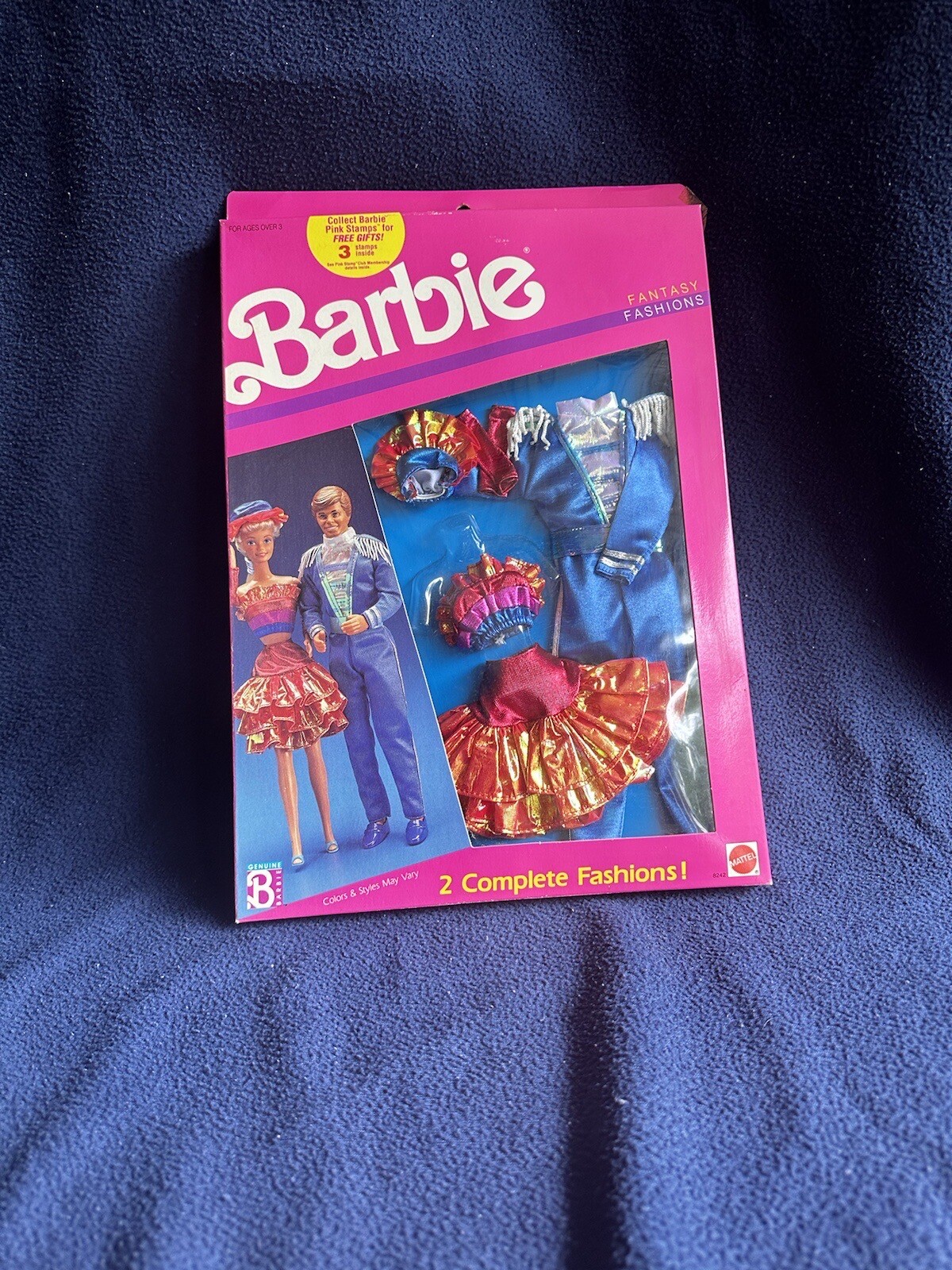 BARBIE Fantasy Fashions Clothing Set 8242 1989 Mattel NIB | eBay