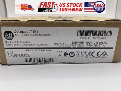 1 PCS New Sealed Allen-Bradley AB 1769-OB32T /A Compact I/O Output ...