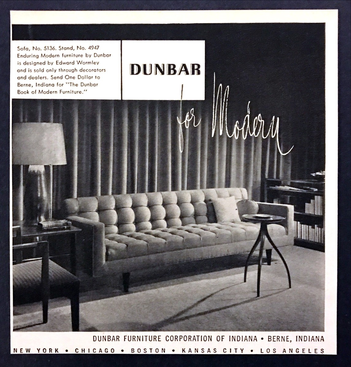 Moderne Vintage Print Design