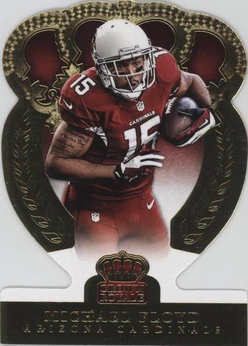 2014 Panini Crown Royale - Michael Floyd #55 Gold /99 for sale online ...