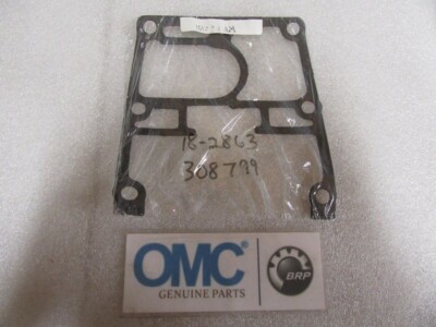 M6 Evinrude Johnson OMC 308799 0308799 Cover Gasket OEM New Factory ...