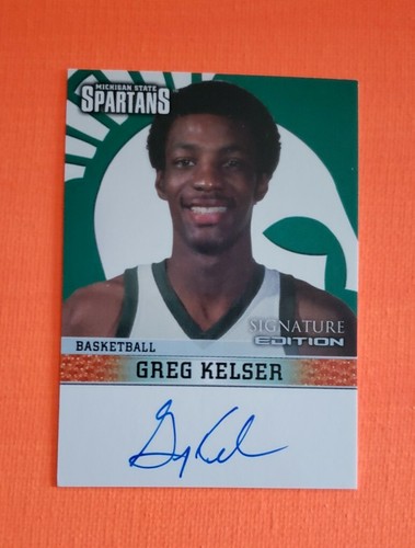 2003 Michigan State TK Legacy Autographes #SB1 Greg Kelser BK | eBay