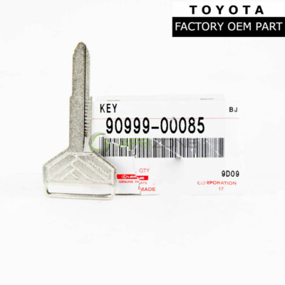GENUINE TOYOTA 4RUNNER COROLLA LAND CRUISER TERCEL MR2 BLANK KEY OEM ...