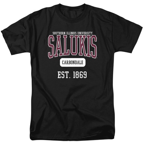 Southern Illinois University Adult T-Shirt Est. Date, Black, S-5XL | eBay
