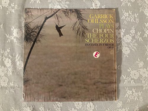 Garrick Ohlsson Plays Chopin Four Scherzos Vinyl LP 1971 Angel Records ...