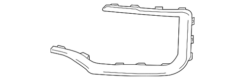 Genuine GM Front Driver Side Bumper Fascia Molding 23475984 | eBay