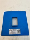 LOT OF 4-QUICKFLASH E-SGB-A 1 3/8 Flashing Panel Single Gang Blue, Non ...