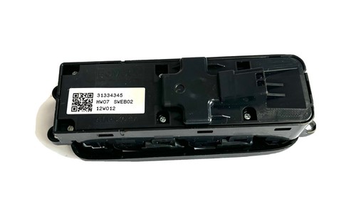 31334345 MASTER POWER WINDOW SWITCH/ CONTROL FITS 10-11-12-13 VOLVO ...