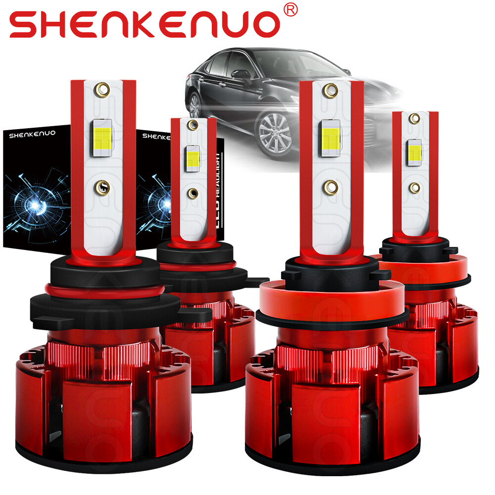 6000K LED Headlight High Low beam 4X Bulbs Combo For Lexus IS250 IS350 ...