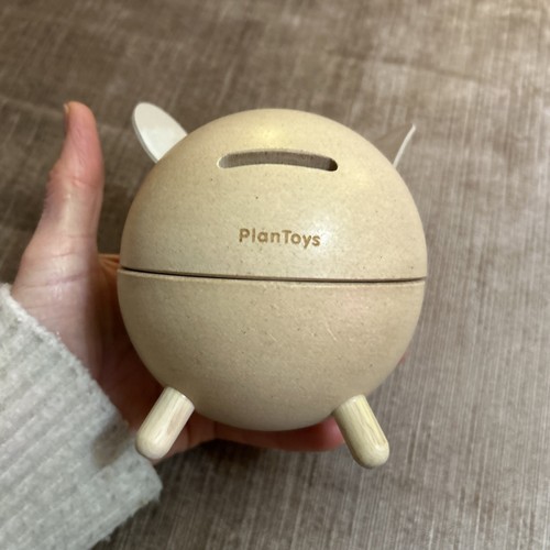 Plan Toys Piggy Bank Wooden | eBay UK