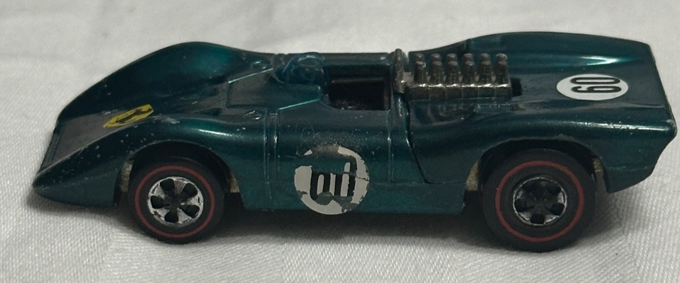 Hot Wheels Redline Ferrari 312P 1969 Spectraflame Green - HK - Vintage ...