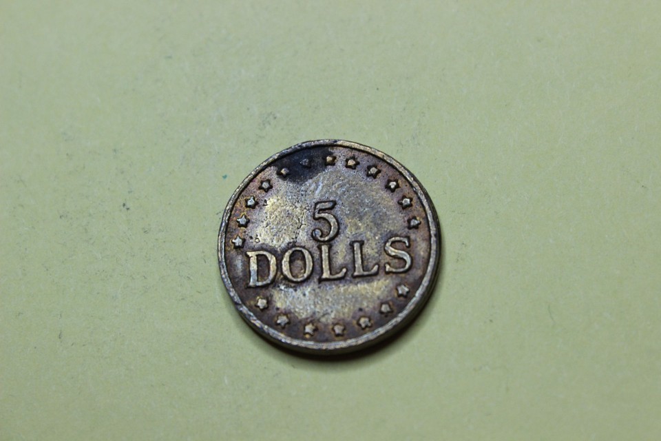 TOKEN-MEDAL-J. S. O. -CAL-5 DOLLS | eBay