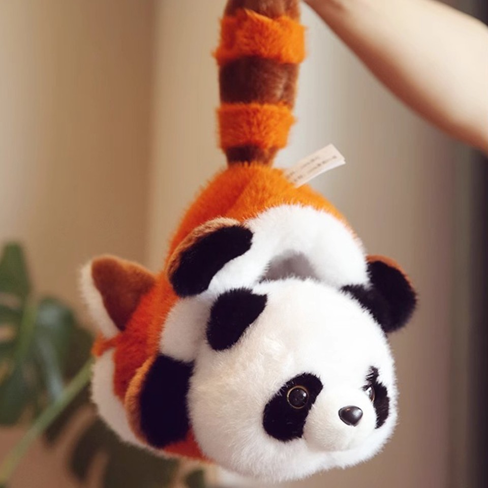 Cute Reversible Plushies Cute Panda Stuffed Animal Reversible Red Panda ...