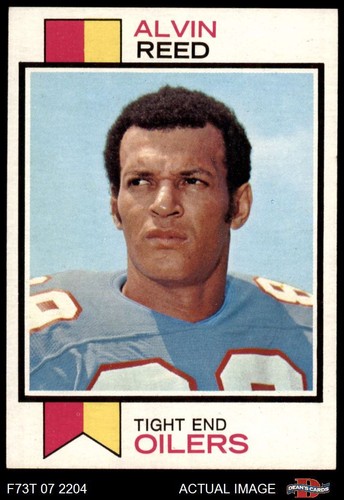 1973 Topps #506 Alvin Reed Oilers Prairie View 8 - NM/MT | eBay