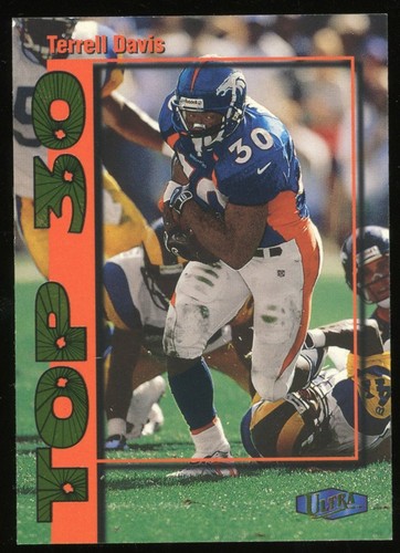 1998 Ultra Top 30 Terrell Davis Card #6TT HOF | eBay