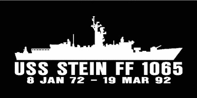 USS STEIN FF 1065 DE 1065 Silhouette Decal U S Navy USN Military | eBay