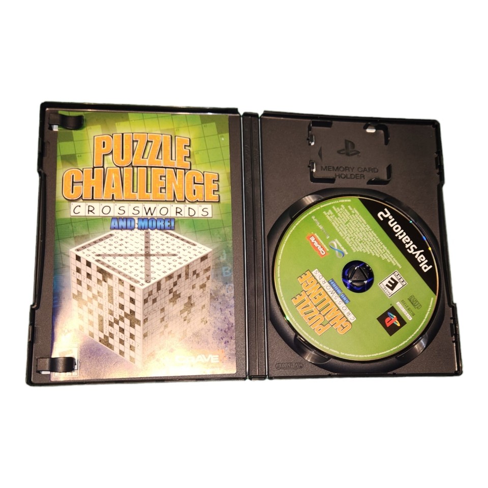 Puzzle Challenge: Crosswords & More - Sony PlayStation 2 650008399516| eBay
